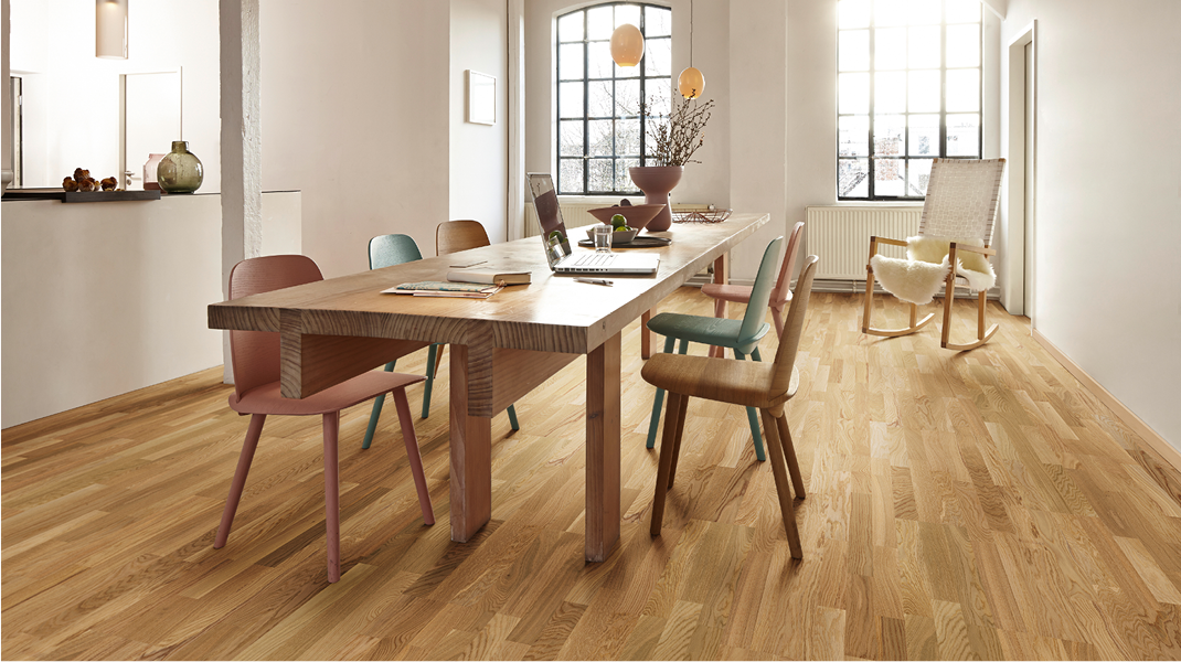 3-Strip Floors: Simple principle, diverse charm